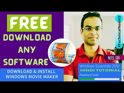 How To Download And Install Movie Maker | Free Download Windows Live Essential 12