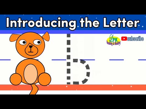 🍎Engaging Pre-schoolers to Read and Write: Common Letter 'b' Kindergarten Learning & Penmanship