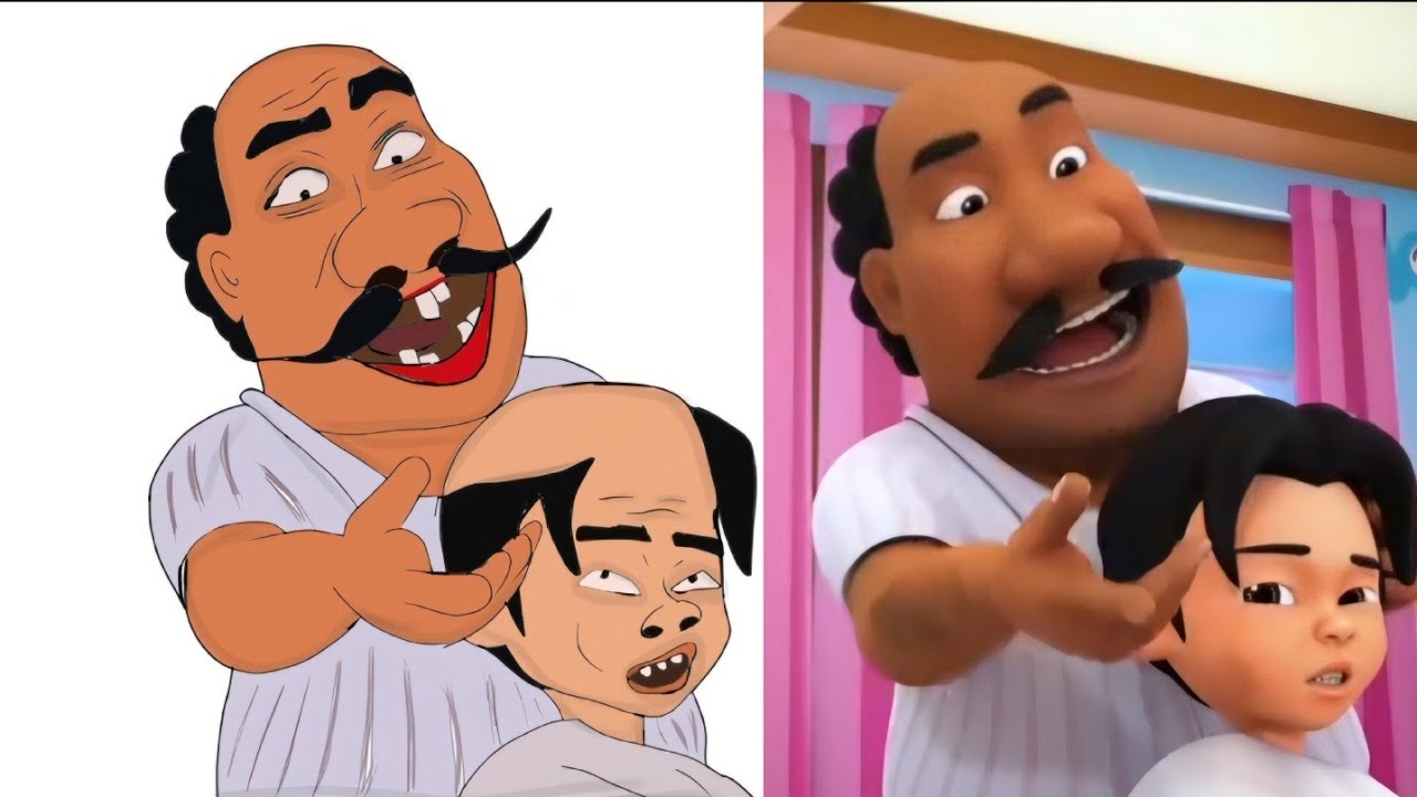 Funny drawing Memes video Upin Ipin || funniest Memes .