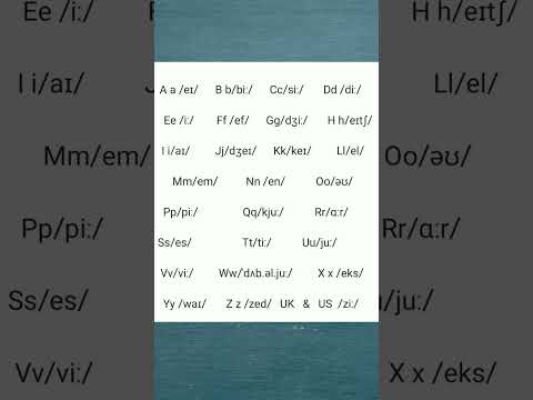 English alphabet #englishwithmissrita #English #englishalphabet #learnenglish