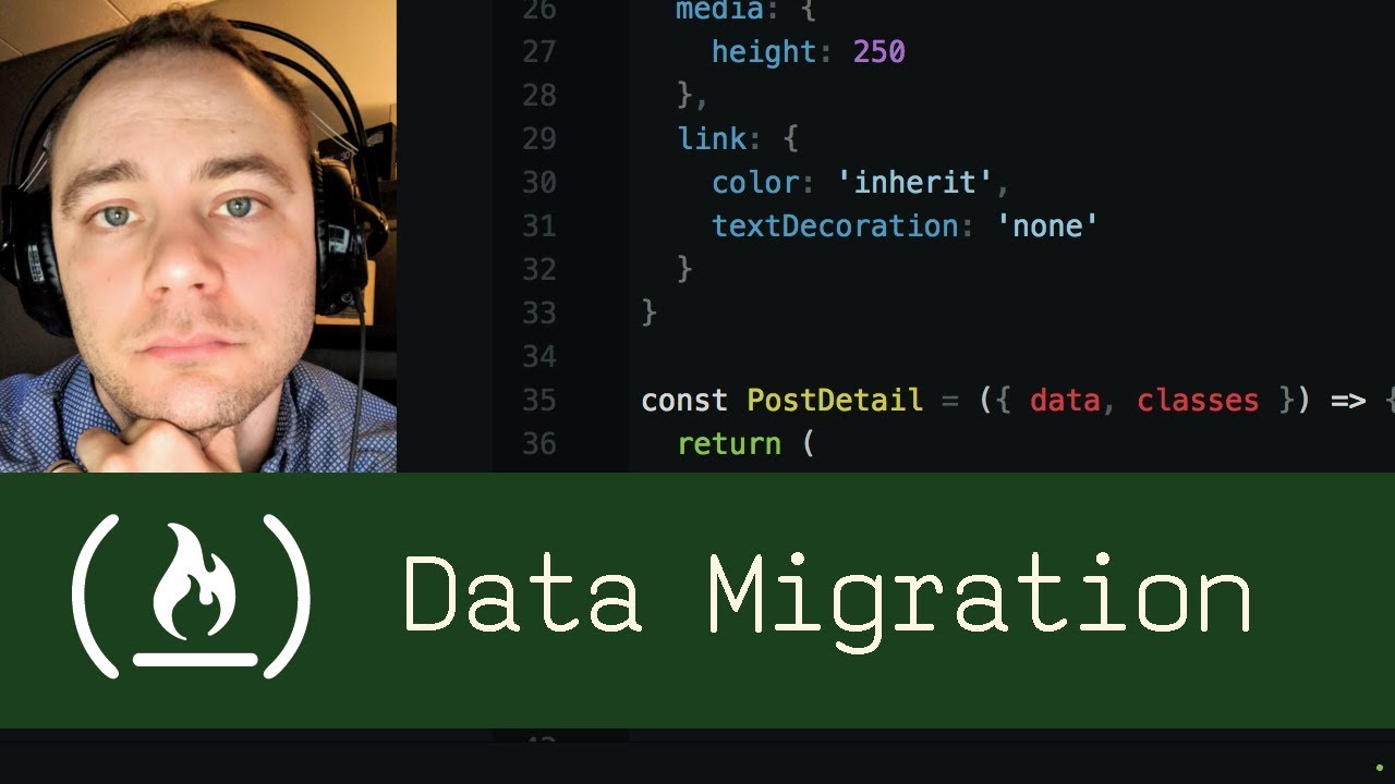 Data Migration (P5D68) - Live Coding with Jesse
