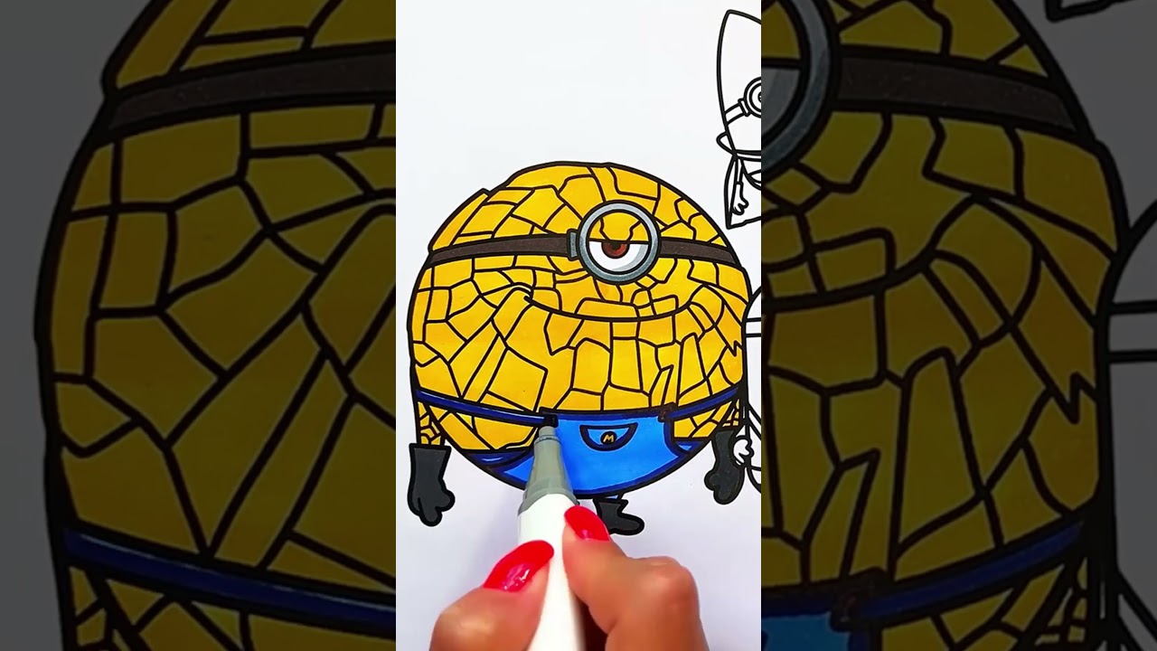 Jerry Mega Minion / Despicable Me 4 Coloring Pages