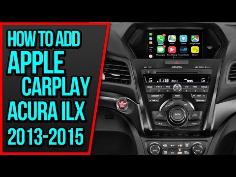 How To Add Apple CarPlay Acura ILX 2013-2015 NavTool Video Interface Android Auto HDMI Mirroring DVD