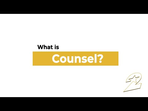 What is counsel?