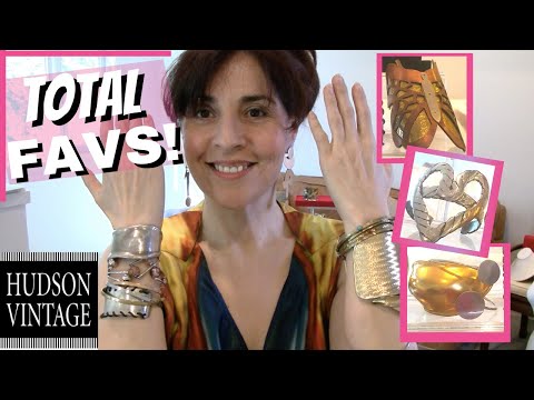 MY FAVORITE VINTAGE Bangle Bracelets! ~ Vintage Jewelry Finds!