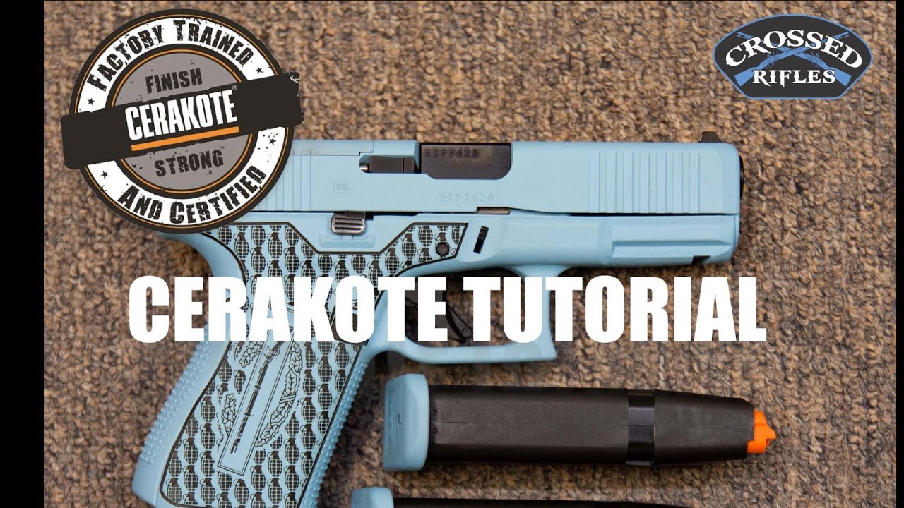 Cerakote tutorial - Infantry Glock