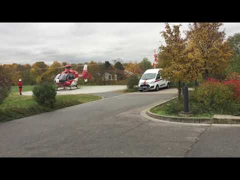 Rettungshubschrauber Start BG Ludwigshafen
