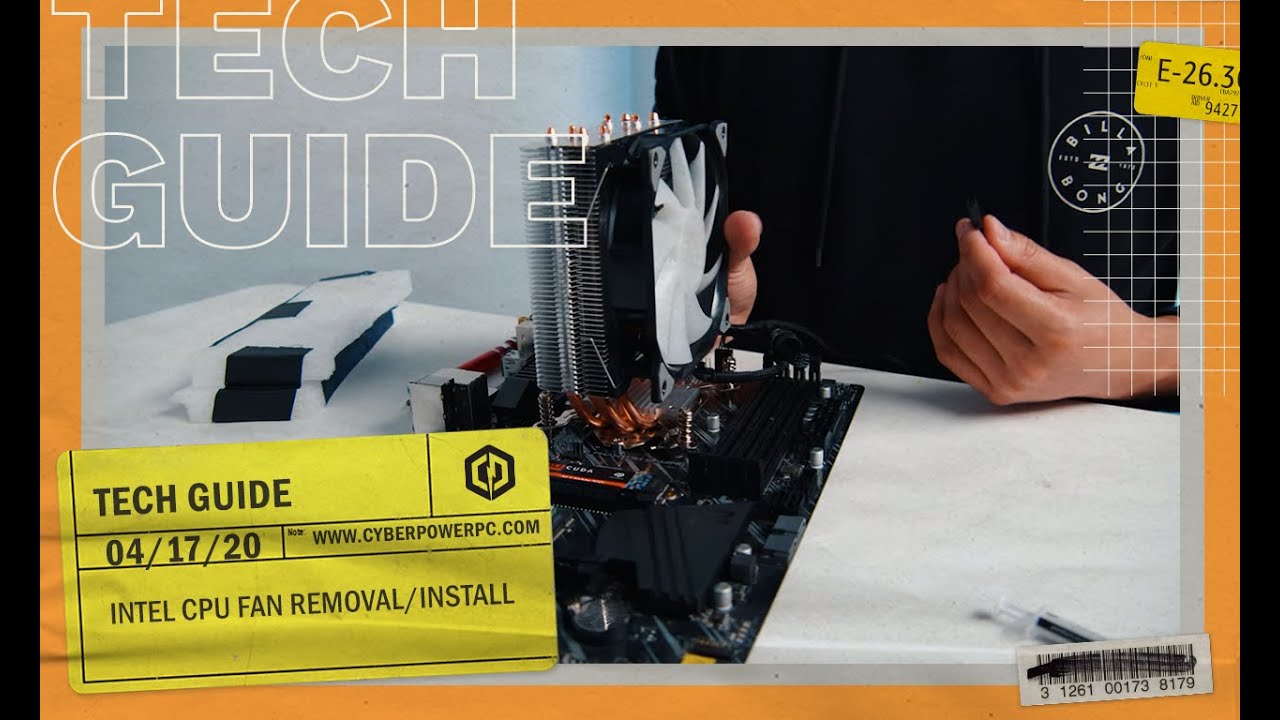 Intel CPU Fan Removal/Install