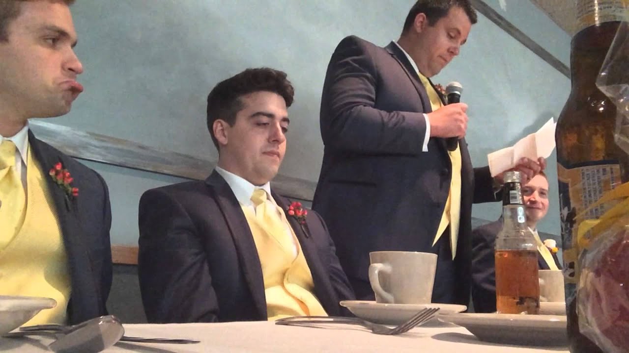 Steve's Funny Best Man Speech