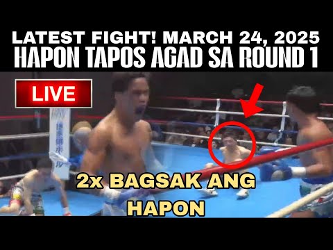 Latest fight! March 24, 2025 l 2x Bagsak ang HAPON l Kenneth Llover vs Keita Kurihara full fight