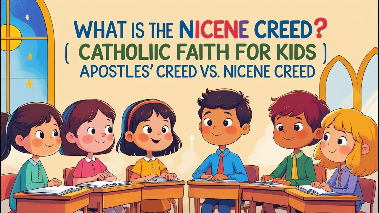 What Is the Nicene Creed? | Catholic Faith for Kids | Apostles’ Creed vs. Nicene Creed