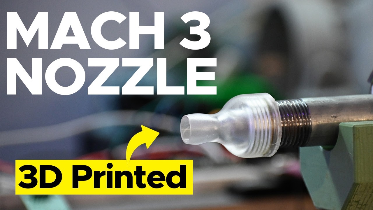 DIY Supersonic Nozzle... In My Garage