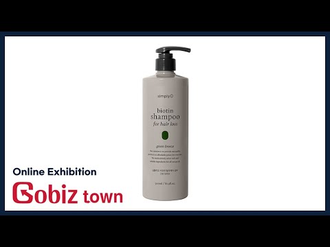 [2023 ONLINE EXHIBITION] simplyO biotin shampoo for hair loss [green breeze] 500ml