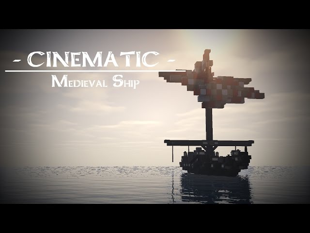 Large Medieval Ship Minecraft Map