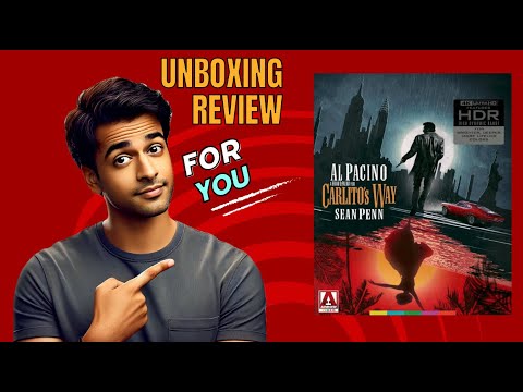 CARLITO'S WAY (AL Pacino) 4K Bluray Unboxing & Review!! #movies #film #bluray#4k