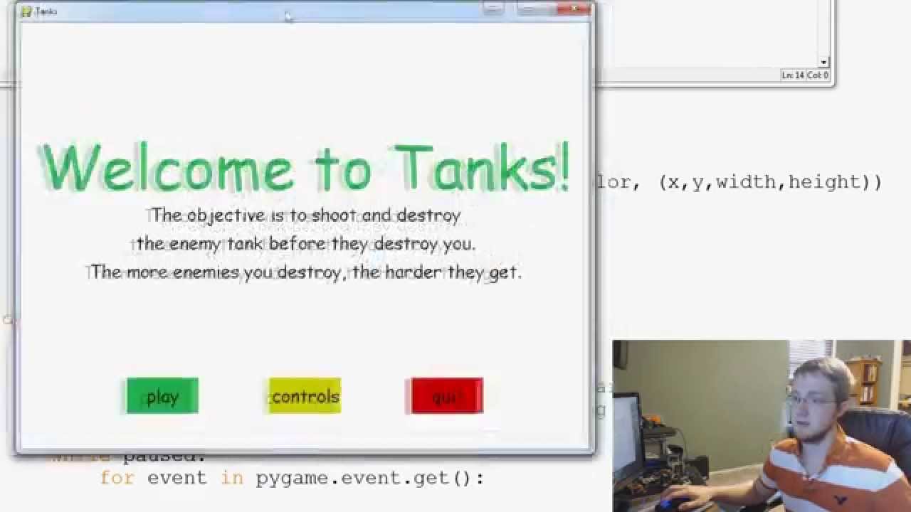 Pygame (Python Game Development) Tutorial - 51 - Button Press Events