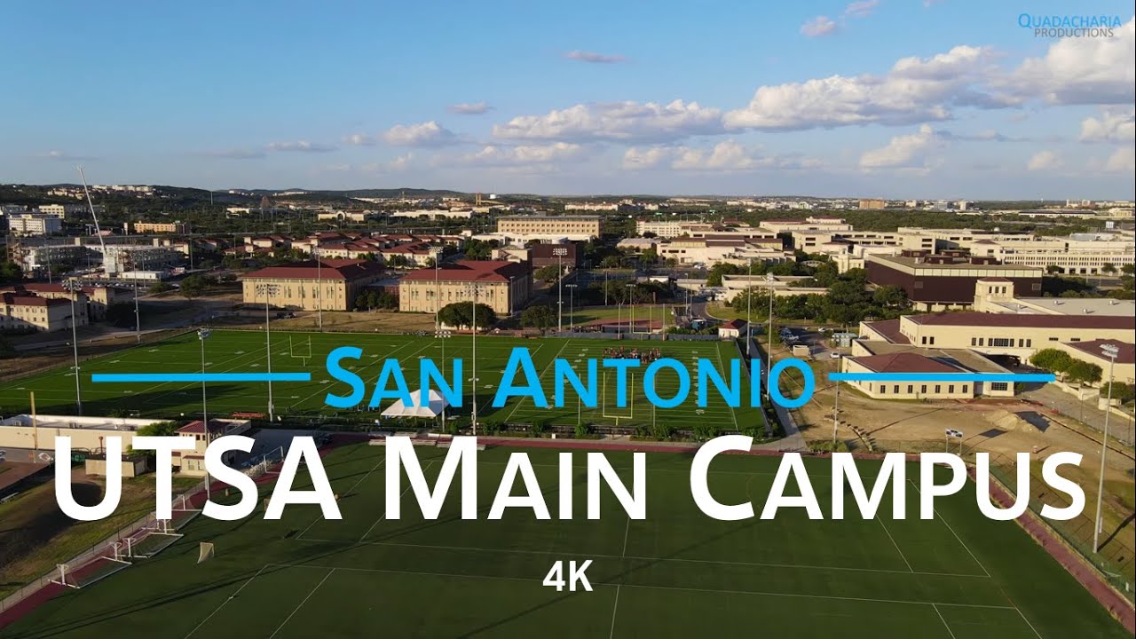 UTSA Main Campus - San Antonio, Texas 🇺🇸 | 4K drone aerial campus tour