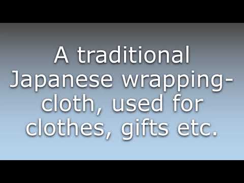 What does Furoshiki mean?