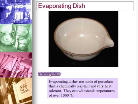 8. Evaporating Dish