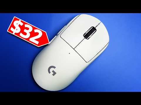 $32 SUPERLIGHT vs $160 Logitech G PRO X SUPERLIGHT 2