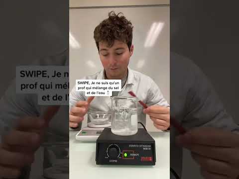 La physique chimie ce sont uniquement des mélanges eau + sel vous le savez 🧂 #shorts