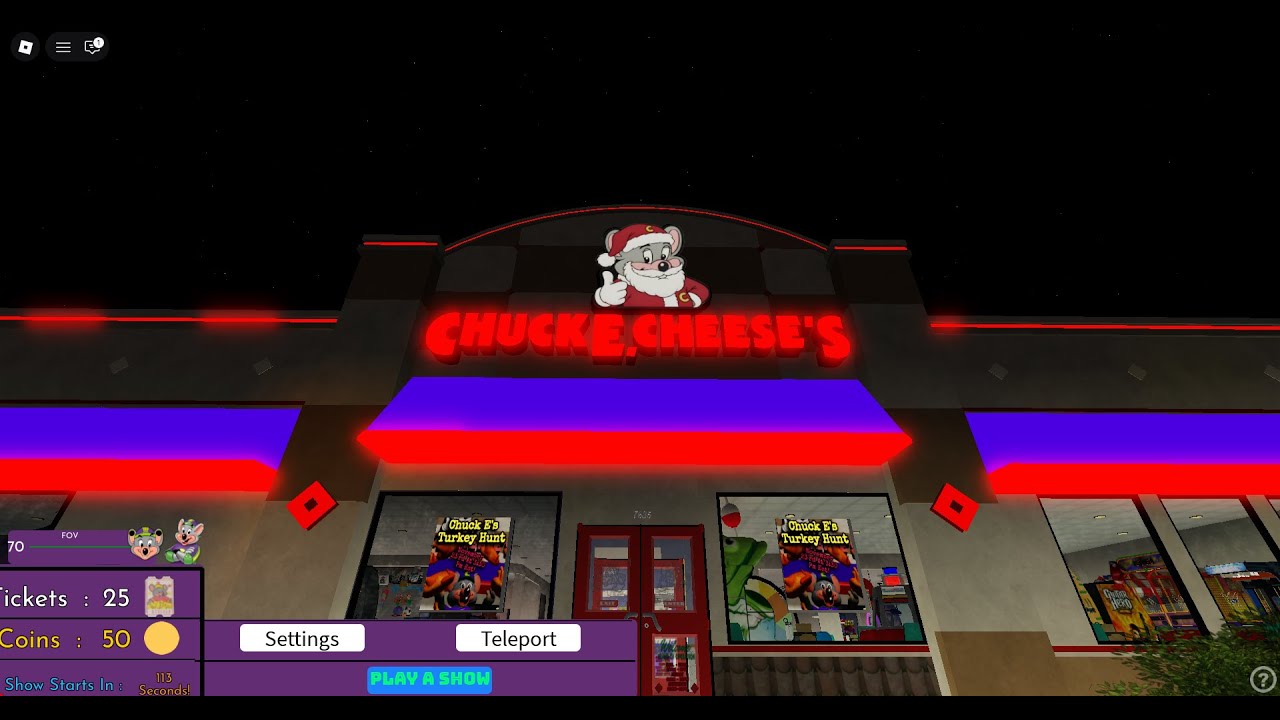 Chuck E. Cheese's  East Robloxia Store Tour 2025