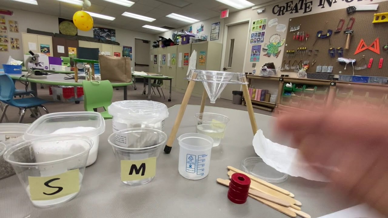 Grade 5- Separating a Dry Mixture