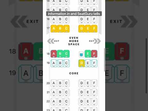 travel hack for airplane seats #shorts | seatguru