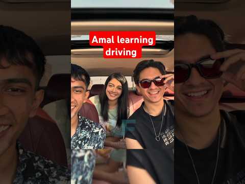 Amal learning to drive car with her sister | Parwarish drama Episode 15 16 17 bts - behind the scene
