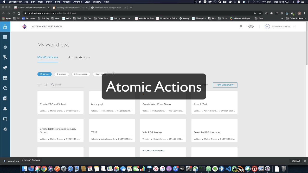 Atomic Actions