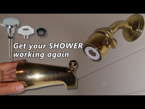 How to replace a spout diverter if your shower pull stopped working
