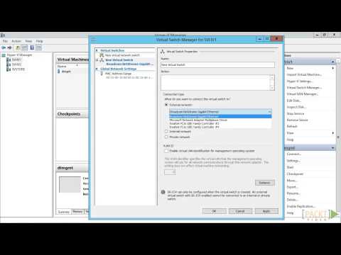 Learn Hyper V Server 2012 R2 Tutorial The Hyper V Virtual Switch | packtpub com - Mind Luster