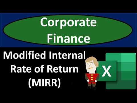 Modified Internal Rate of Return (MIRR) 1231