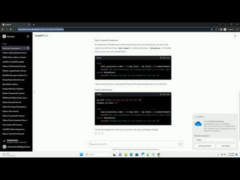find last occurrence of element in list python