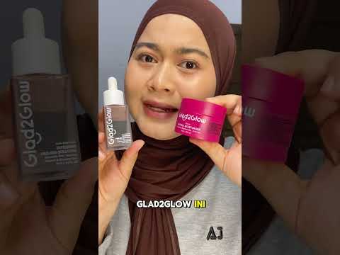 CARA PAKAI GLAD2GLOW PEELING SERUM SOLUTION YANG BENAR UNTUK PEMULA!! #glad2glow #peelingserum