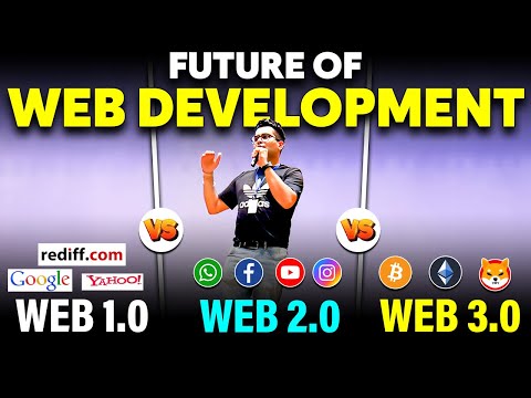 FUTURE of Web Development In 2023 & 2024 🌐 What is Web 1.0 , Web 2.0 ,Web 3.0 & Block Chain 🚀