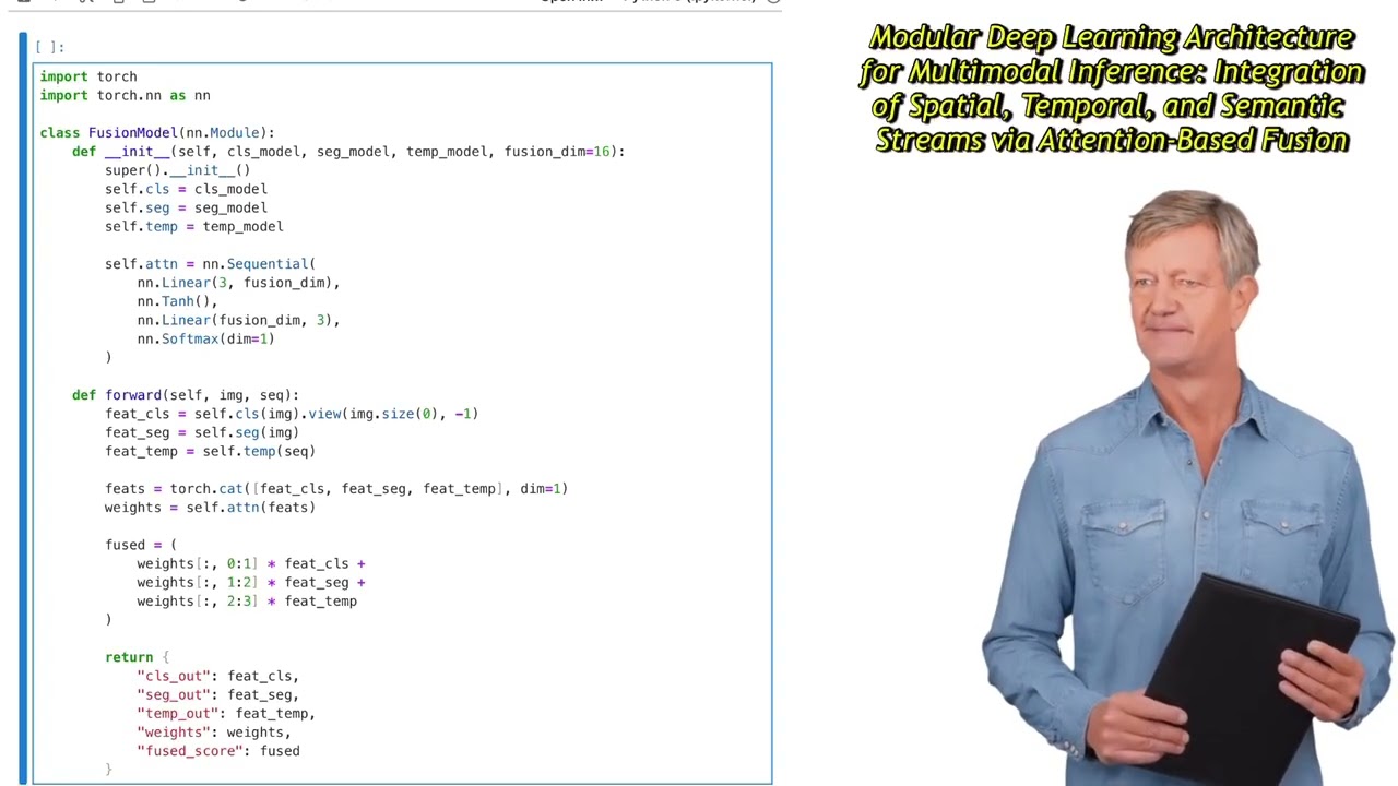 Modular Deep Learning Architecture for Multimodal Inference: Integration of Spatial, Temporal…