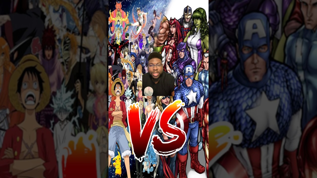 Anime Vs Marvel #shorts #meme