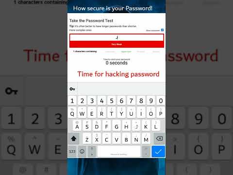 Password Strength Calculation | Part 6 | Characters 4 | Mixed letters & numbers