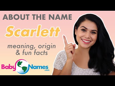 SCARLETT Name Meaning, Origin, Nicknames & More