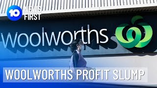 Panic Buying Couldn't Save Woolies From Profit Slump
