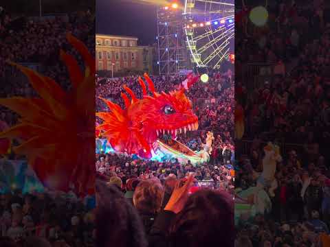 Carnival de Nice 2025. Light Show