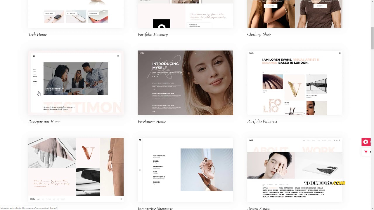 MaÃ«l - Modern Creative Agency Theme      Moe Brooks