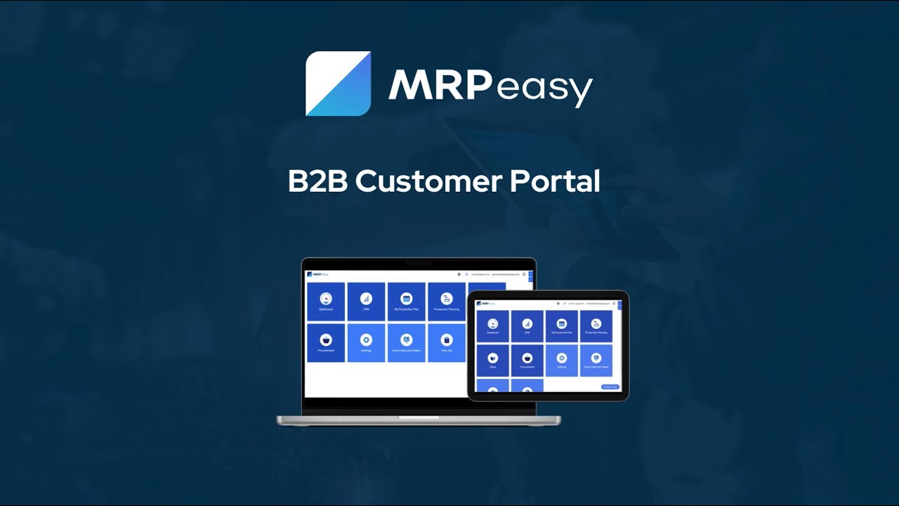 MRPeasy Demo - B2B Customer Portal
