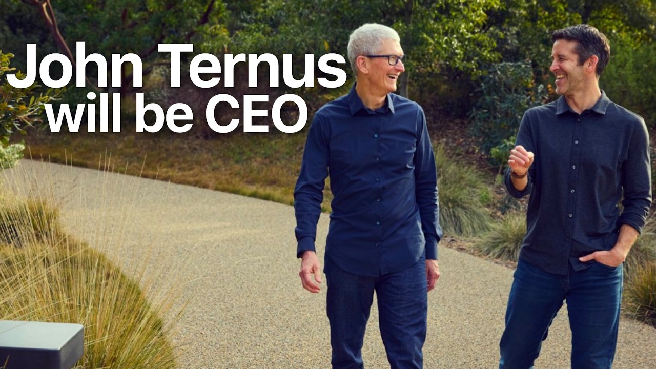Apple CONFIRMS John Ternus IS Next CEO! 🥳