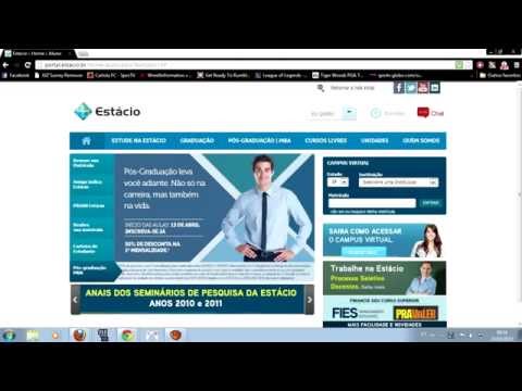 Tutorial- como funciona o Campus Virtual-SIA (Estácio)