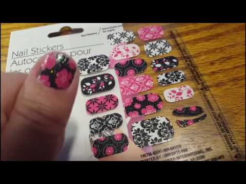 Sassy+Chic Nail Sticker Review