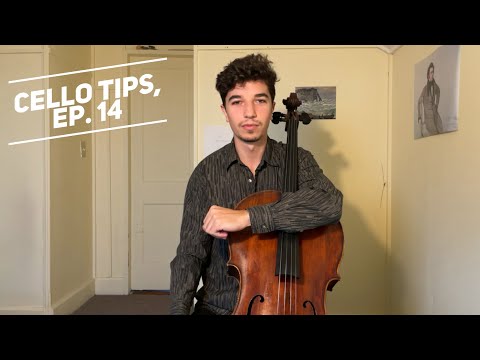 Cello Tips, Ep. 14: Two concepts to improve sound