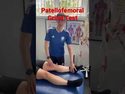 Patellofemoral Grind Test for PFPS: Level 5 Sports Massage course