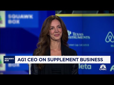 AG1 CEO on supplement business and growth trajectory